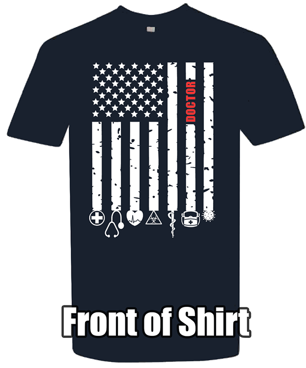 Distressed Flag Shirt-Doctor – PT Design Shop